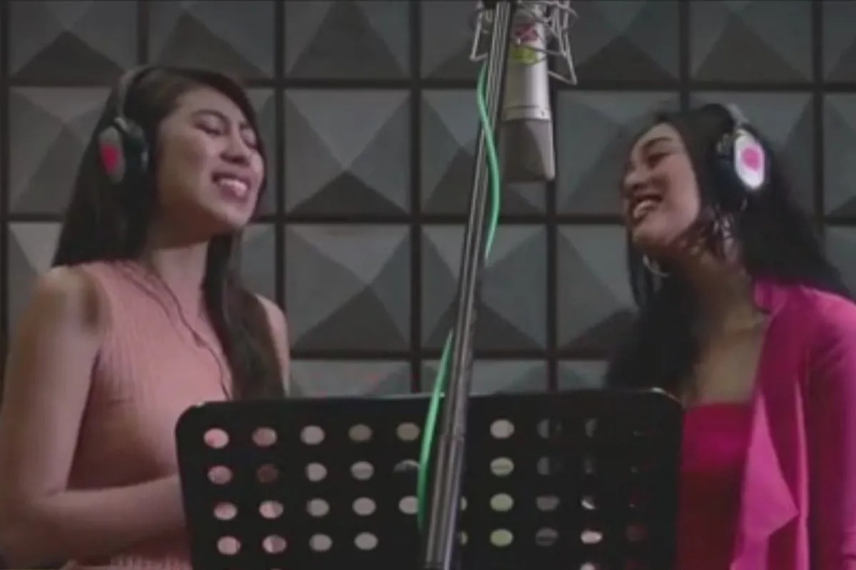 'PBB Otso' housemates Lie, Shawntel, at Kiara, recording artists na ...