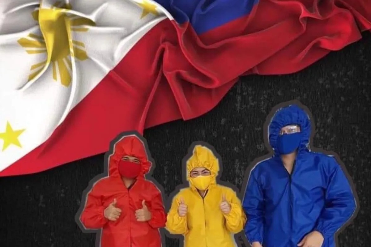 Designer gumawa ng protective suits hango sa mga kulay ng PH flag | ABS ...