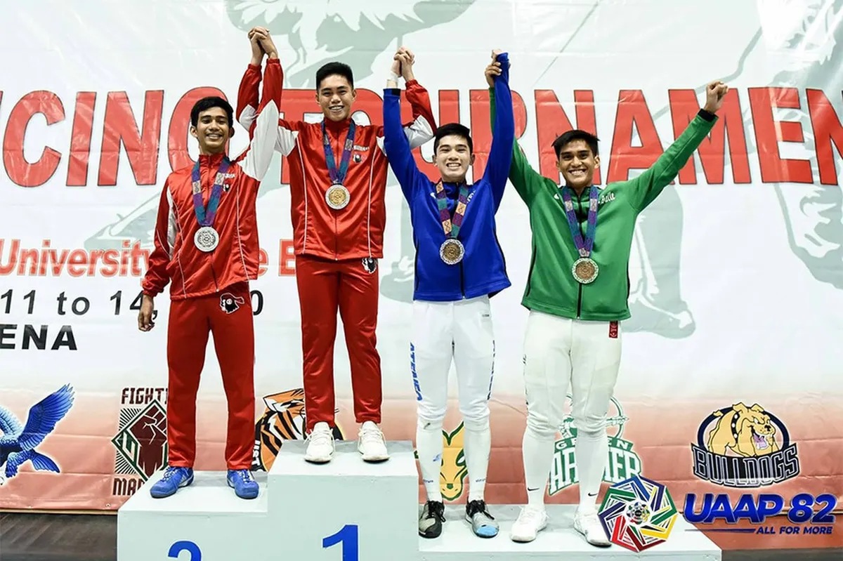 UAAP: UE on track for 8th straight men's fencing title | ABS-CBN Sports