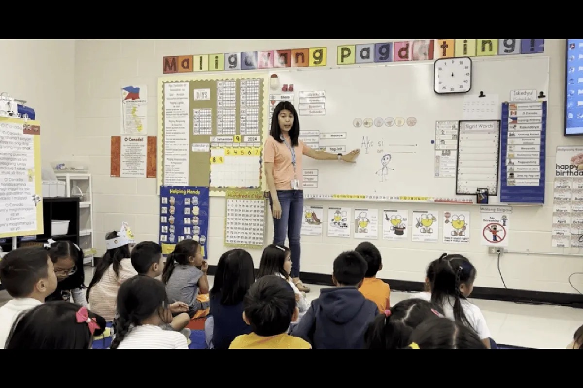 Filipino bilingual program in schools launched in Manitoba | ABS-CBN ...