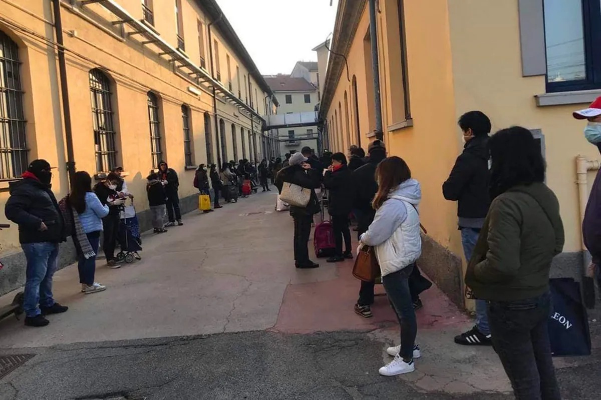 Bayanihan sa Milan: Relief packs, ibinahagi sa mga Pinoy na apektado ng COVID-19 | ABS-CBN