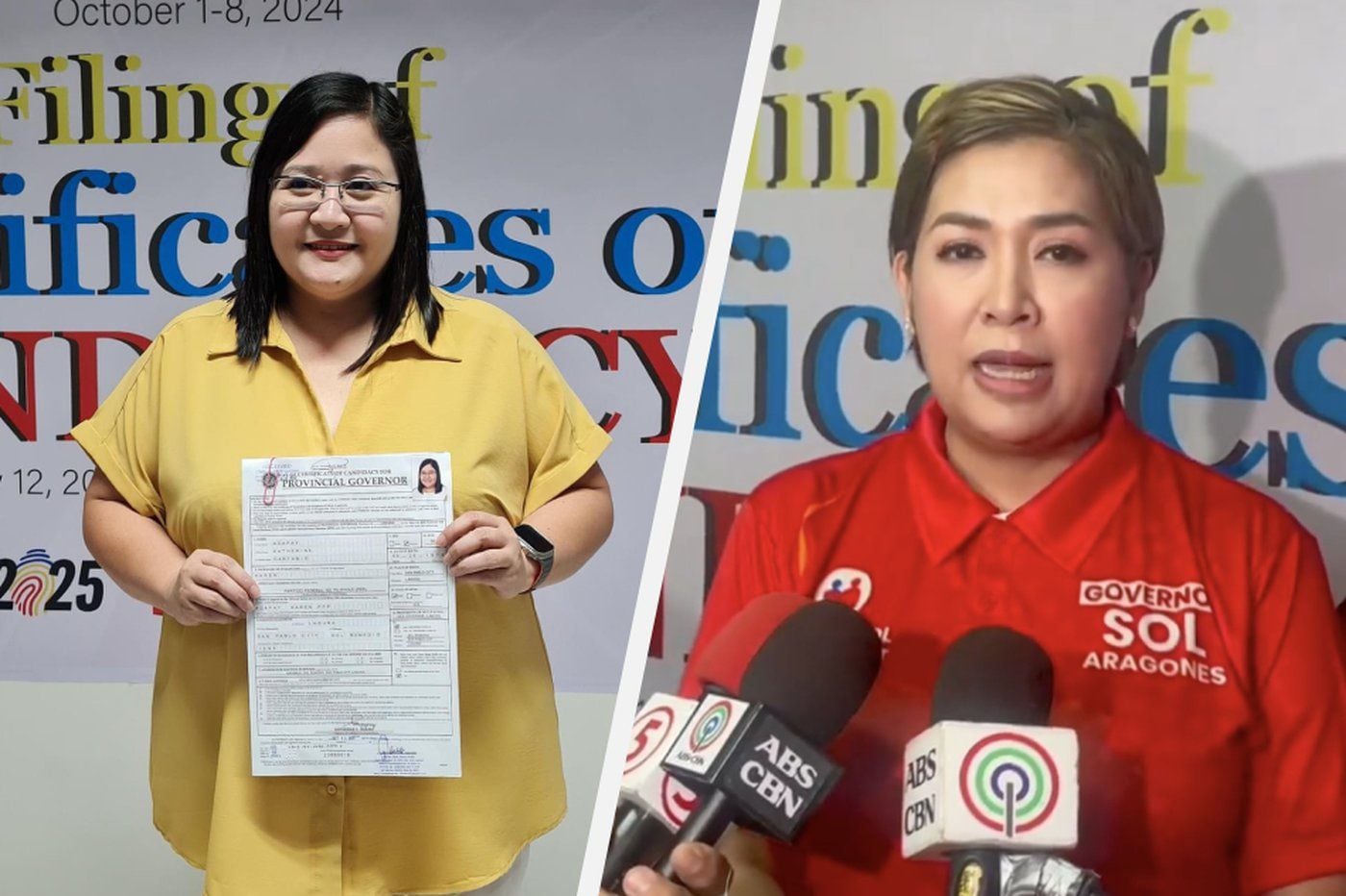 Sol Aragones seeks Laguna governor post anew | ABS-CBN News
