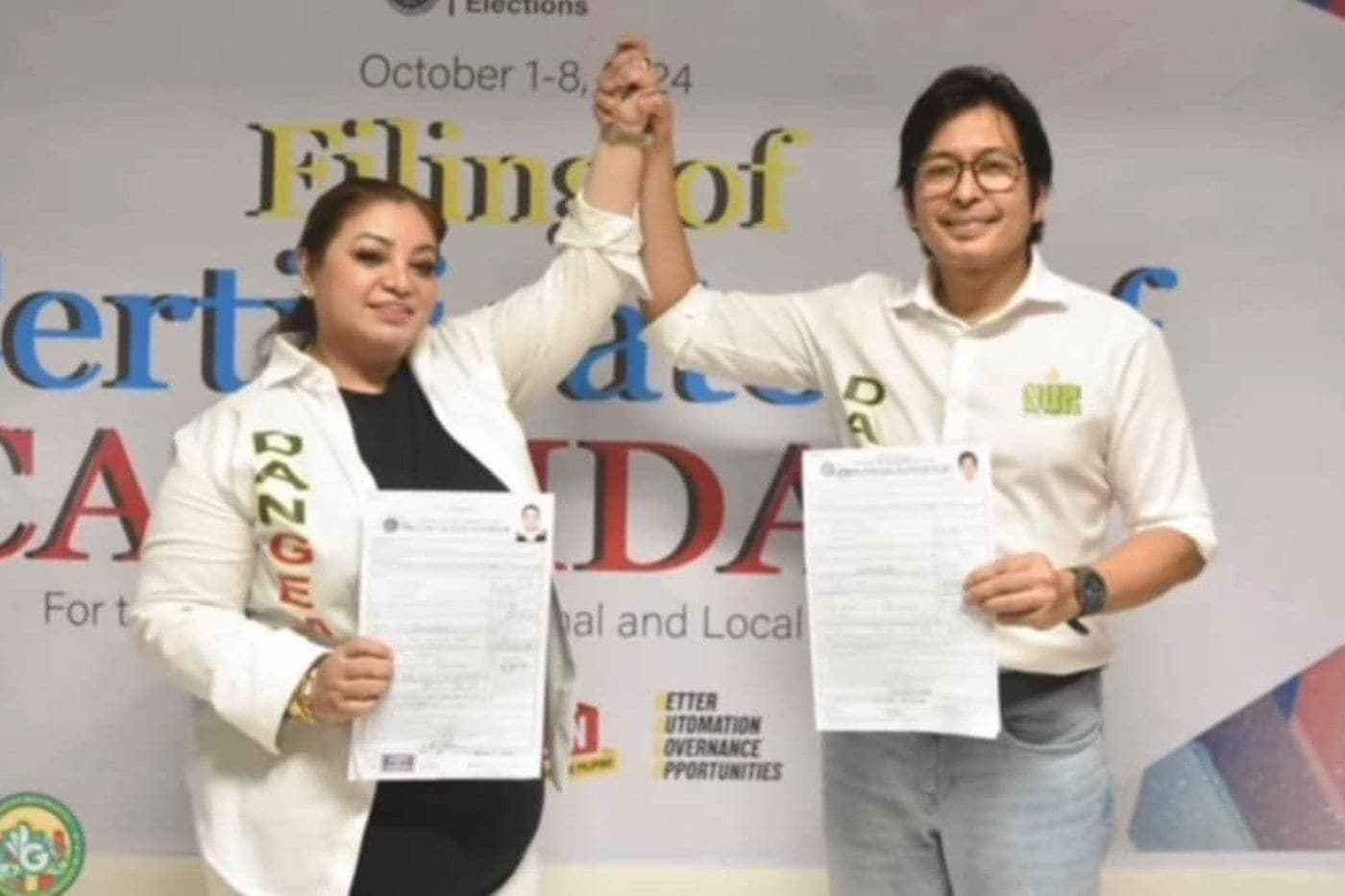 Former actress Gem Castillo running for vice-governor of Laguna, with ...