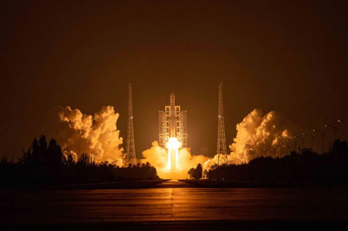 Chinese rocket fails on maiden launch - Xinhua | ABS-CBN