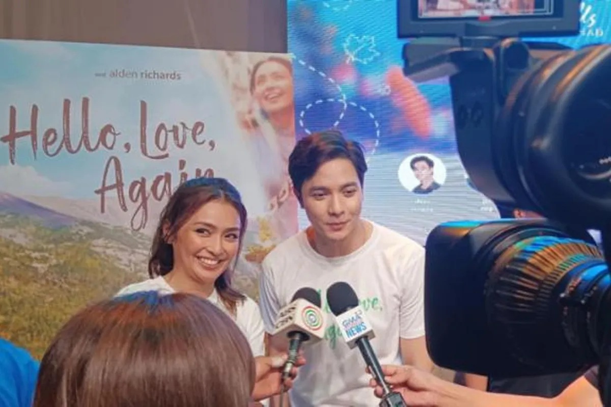Kathryn, Alden unveil ‘Hello, Love, Again’ official poster | ABS-CBN ...