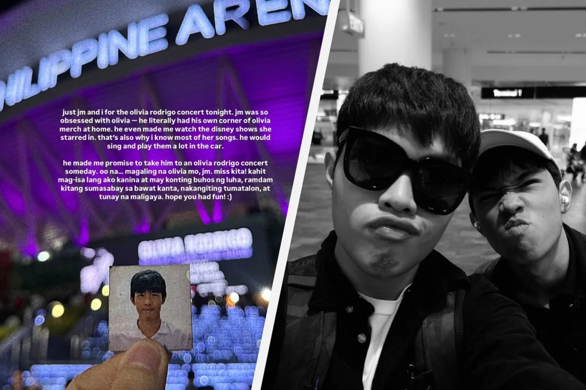 Elijah Canlas remembers late bro at Olivia Rodrigo concert | ABS-CBN Entertainment