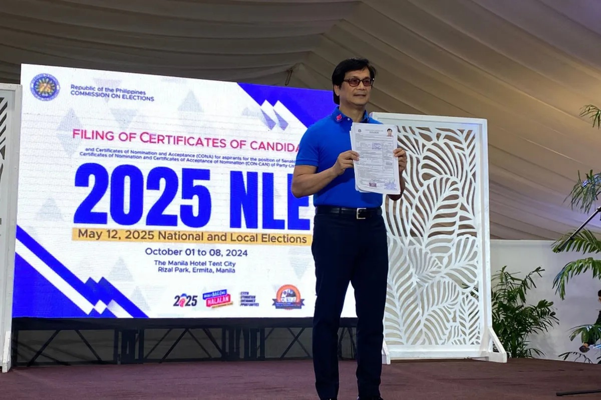 Abalos formalizes Senate bid, highlights stints at DILG, Mandaluyong ...