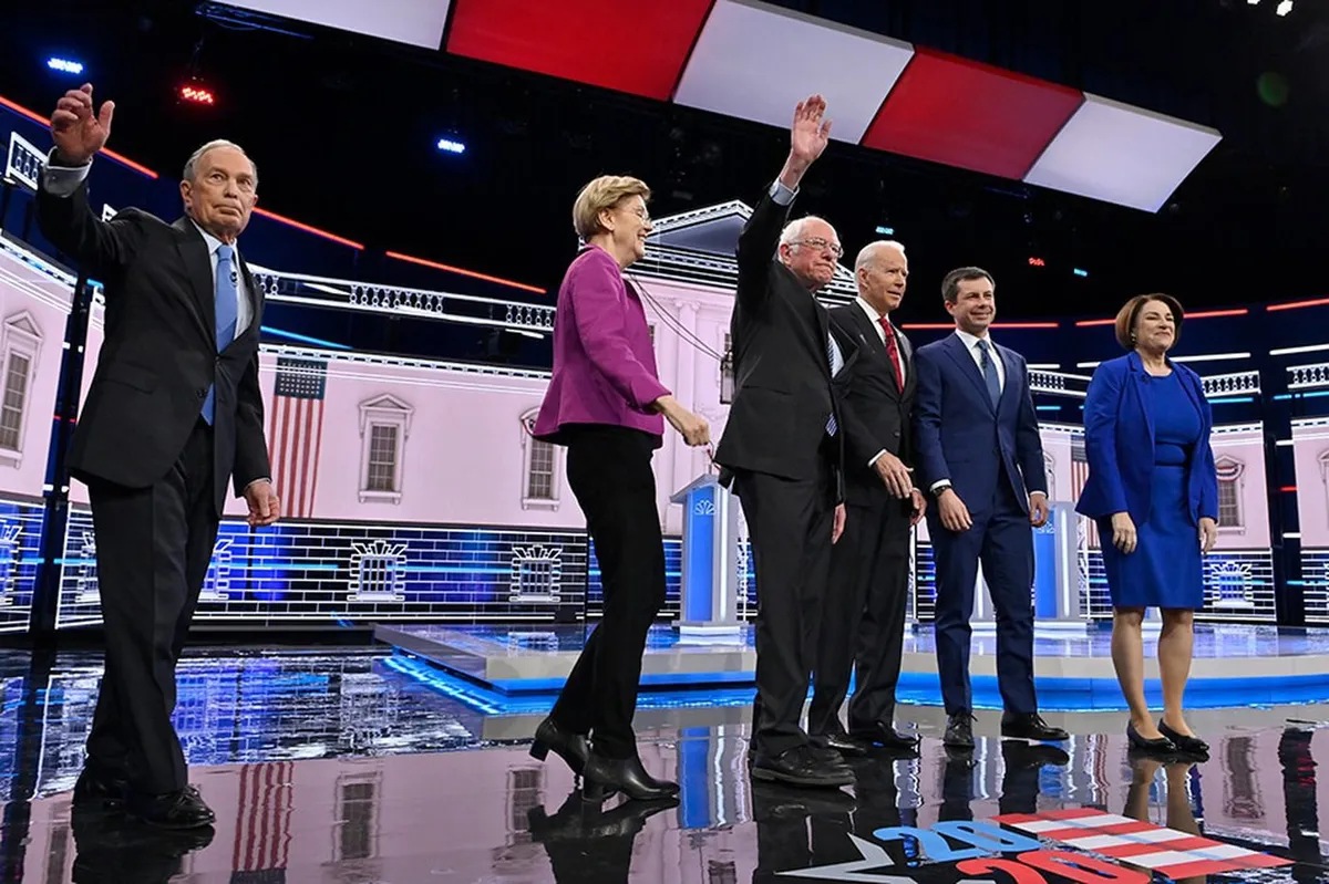 'We’re running against a billionaire' Democrats attack Bloomberg in US ...