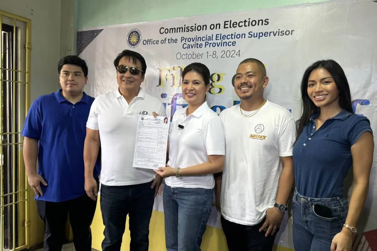 Jolo Revilla, Lani Mercado file candidacies for second term | ABS-CBN Entertainment