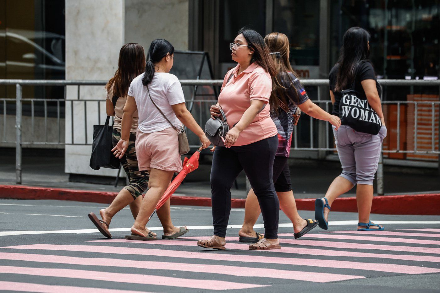 PHOTO: Pink crossing in celebration of Breast Cancer Awareness Month ...