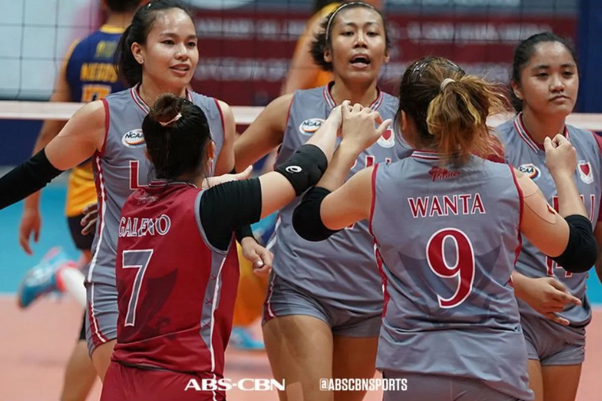 NCAA: LPU plucks first win in sweep of JRU | ABS-CBN Sports