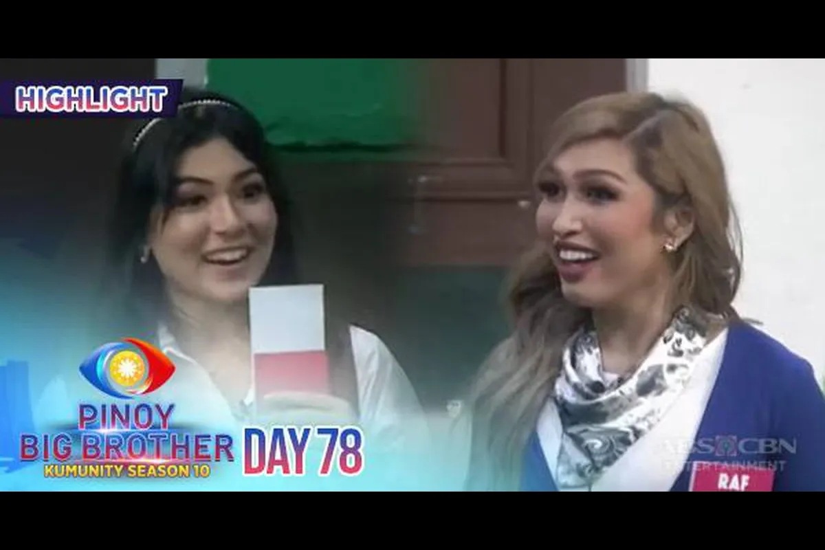 Day 78: Raf, sinalubong na ang housemate na si Seham | PBB Kumunity ...