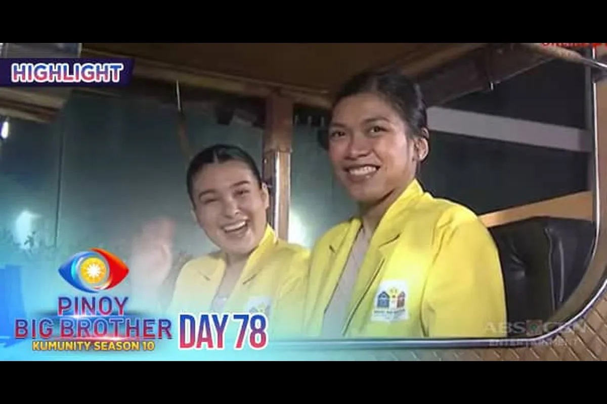 Day 78: Welcome back sa outside world, Alyssa at Anji! | PBB Kumunity ...