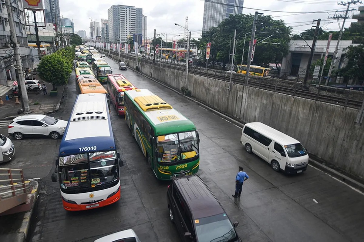 MMDA suspends number coding for provincial buses on select December ...