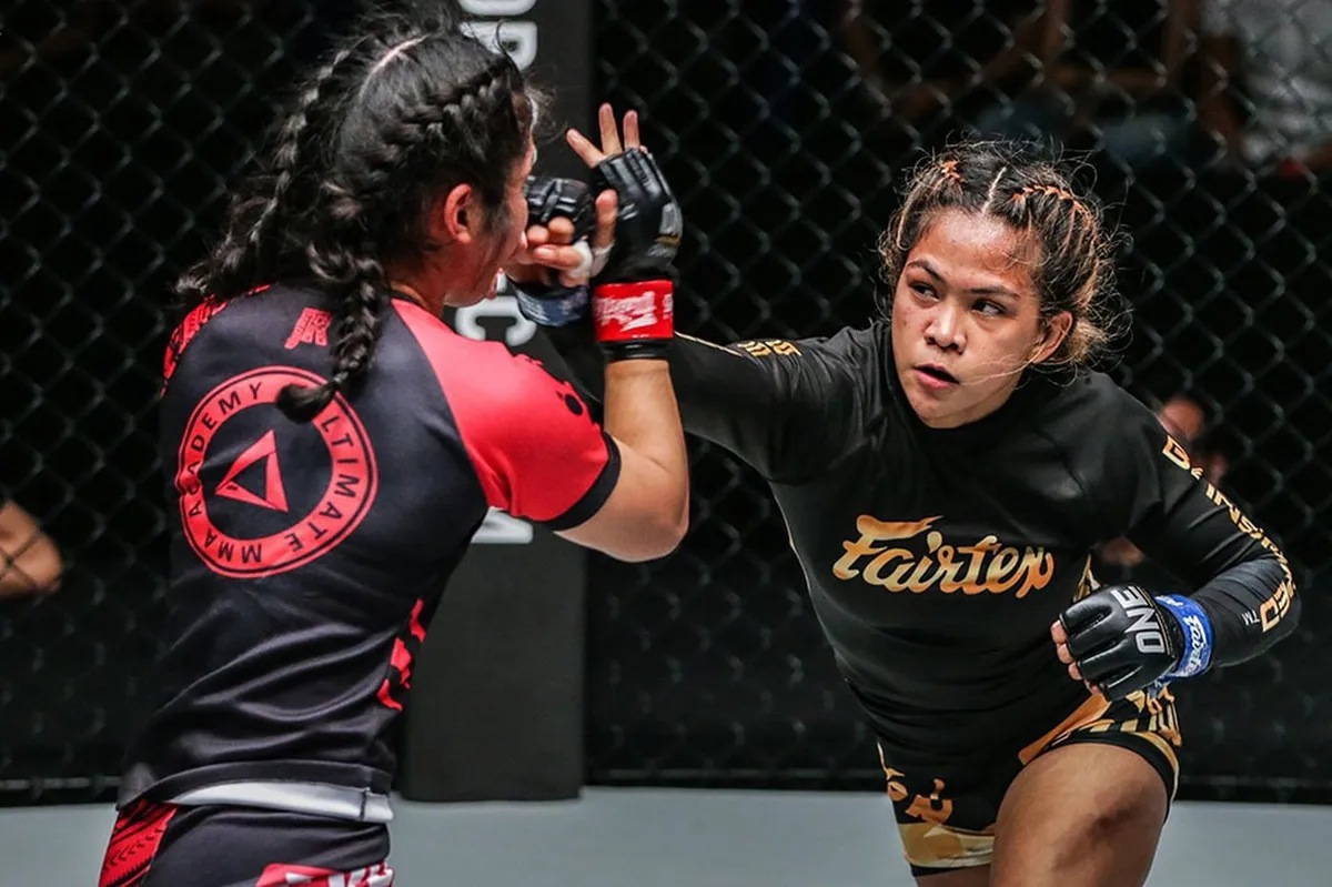 MMA: Pinay fighter eyeing shot at ONE atomweight belt | ABS-CBN Sports