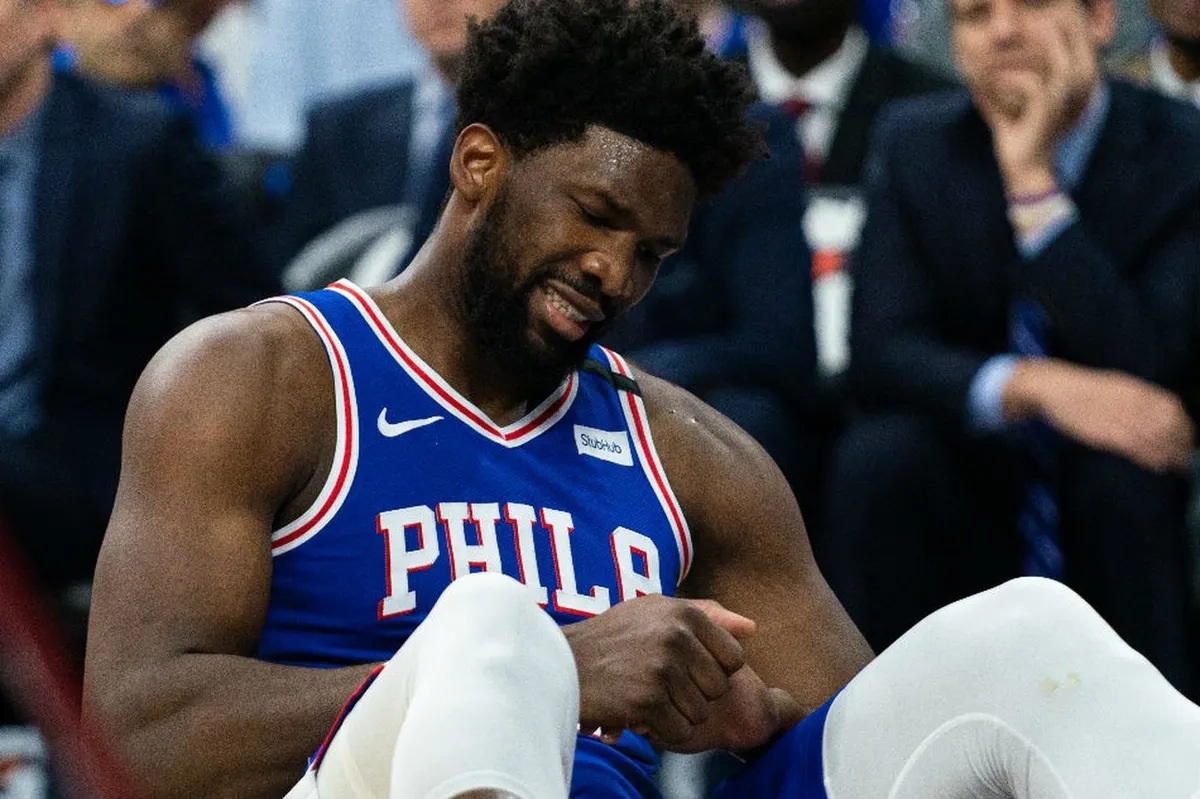 NBA fines Embiid $25K for obscene gesture, language | ABS-CBN Sports