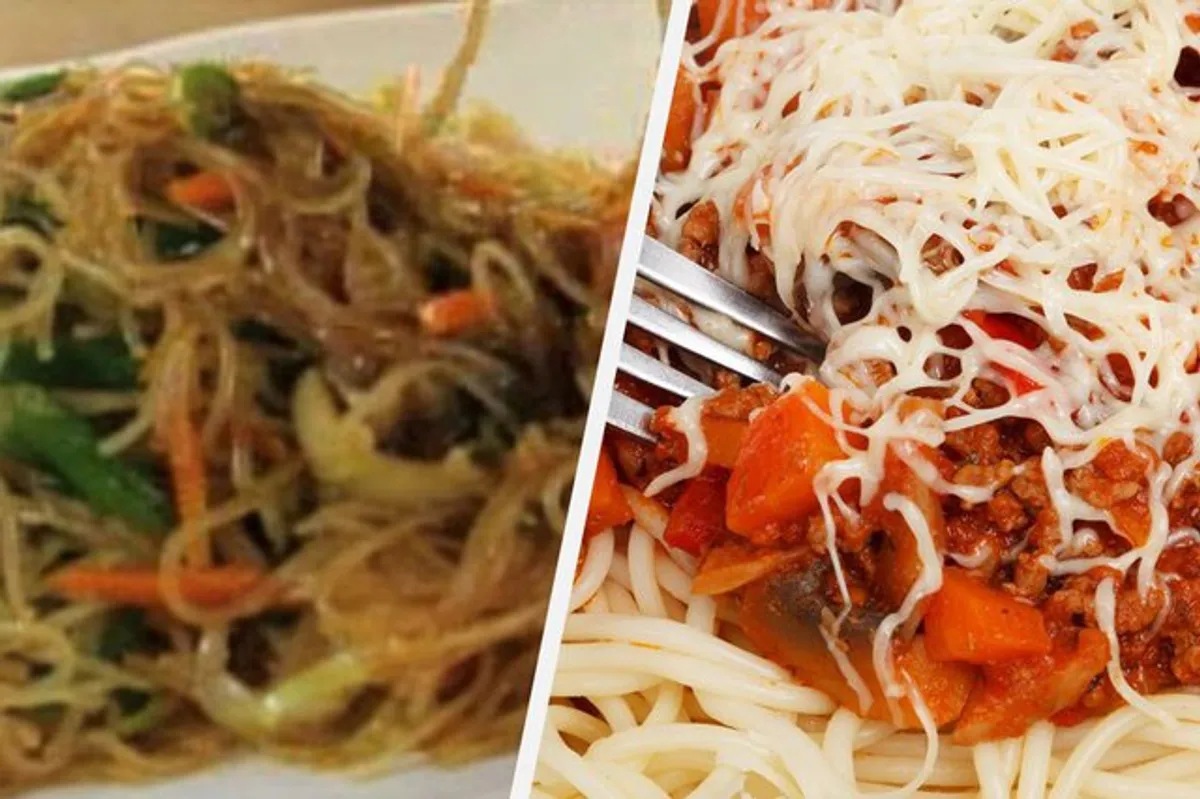 Spaghetti vs pansit: Alin ang mas masustansiyang handa sa Pasko? | ABS ...