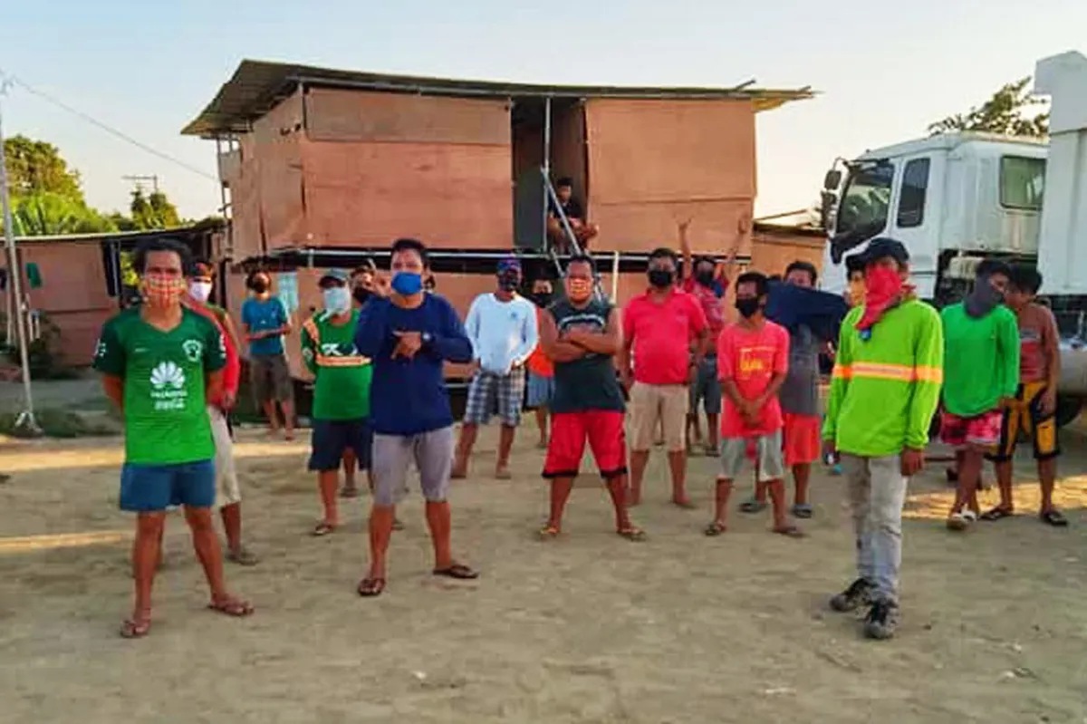 Mahigit 50 construction workers na stranded sa Laoag City, umapela ng ayuda para sa kanilang ...