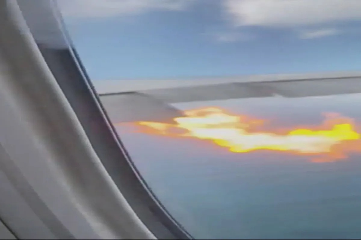 PAL flight makes emergency landing at LAX after engine spews flames ...