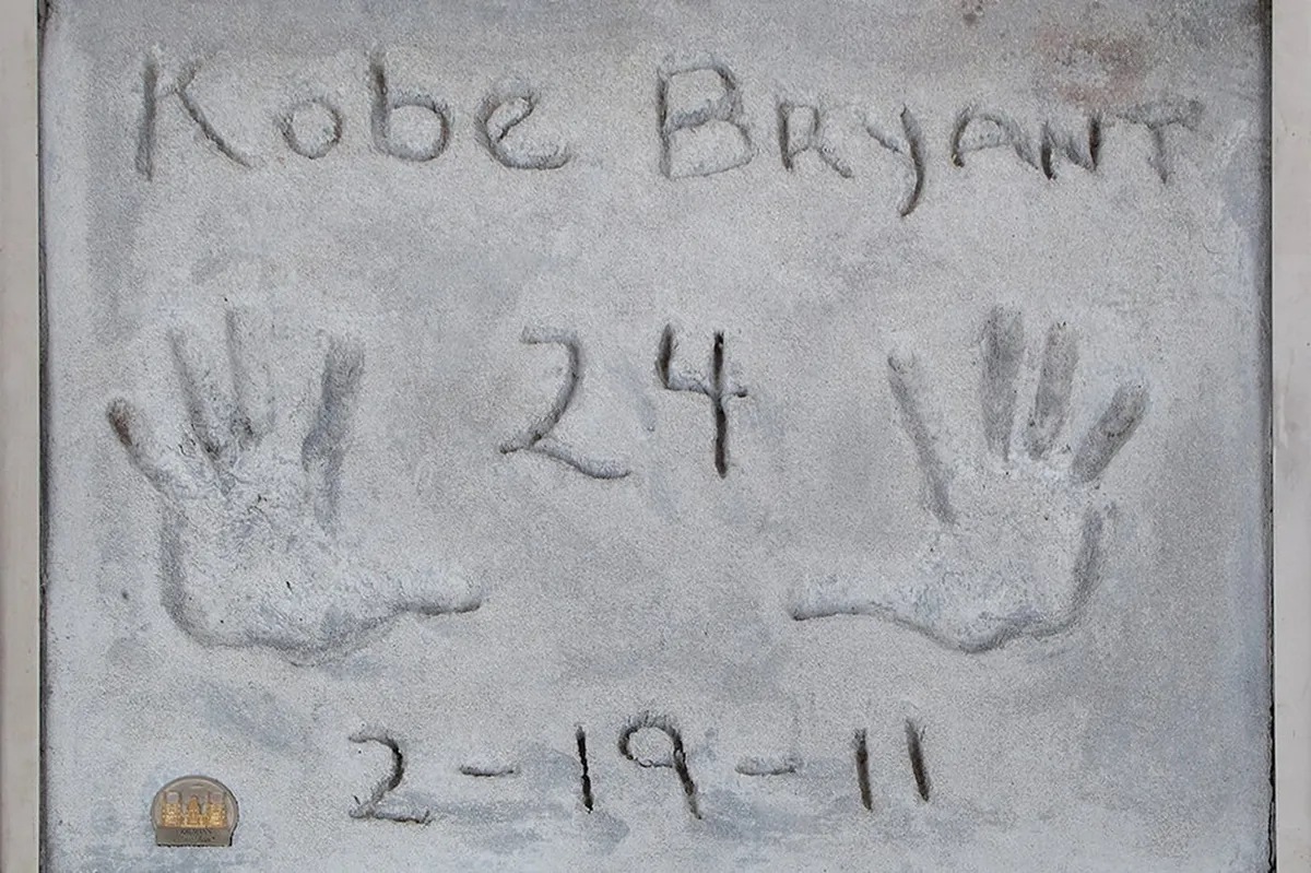 Kobe Bryant handprints among Beverly Hills auction items | ABS-CBN Sports
