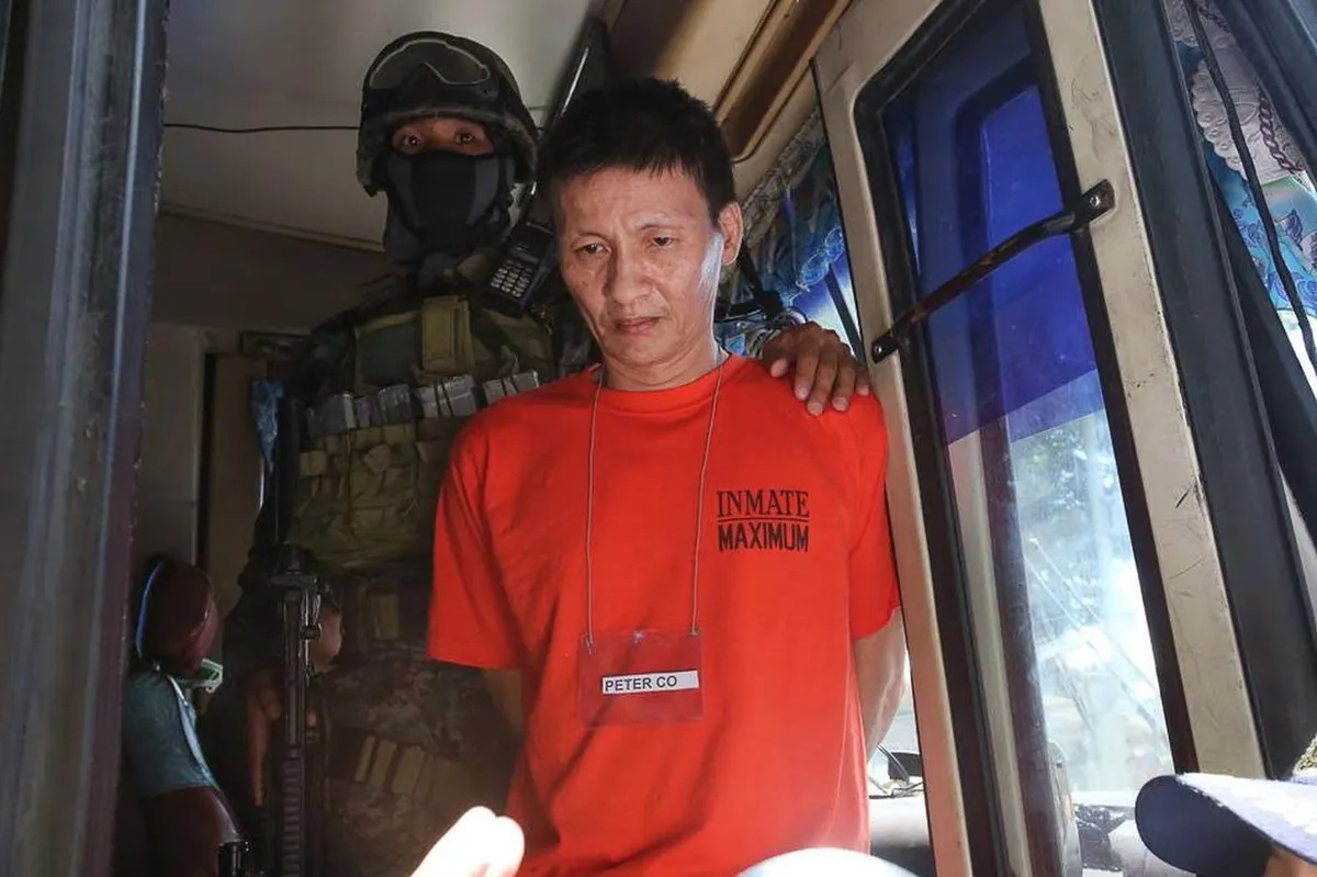 Peter Co, 9 other high-profile convicts moved to marine barracks ...