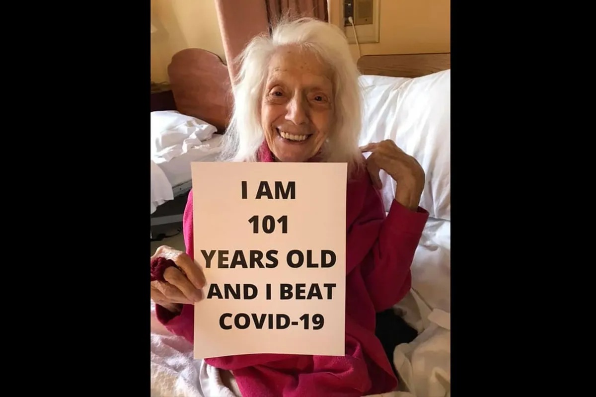 101-anyos nakaligtas sa Spanish flu, nalabanan ang cancer, gumaling ngayon sa COVID-19 | ABS-CBN
