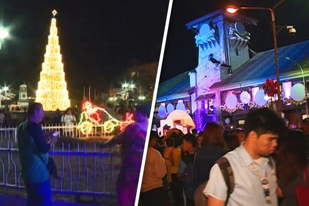 Ilang pampublikong lugar sa Mindanao pinalamutian ng Christmas lights ...