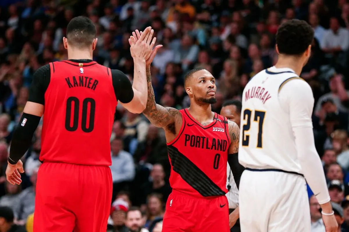NBA: Strong 2nd-quarter defense guides Blazers past Nuggets | ABS-CBN ...