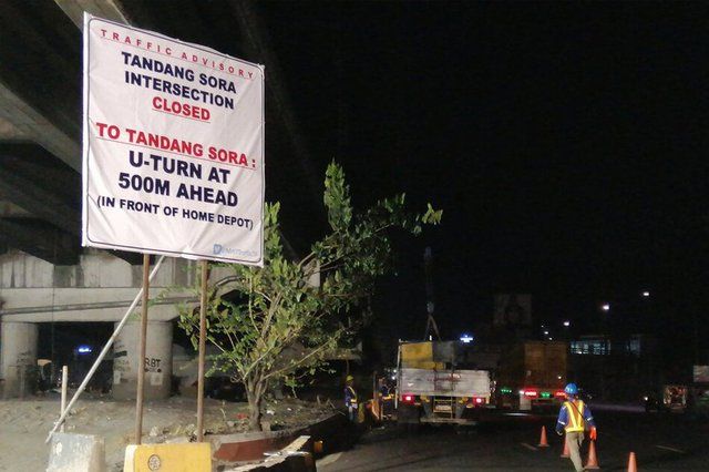 Matinding trapiko asahan matapos isara ang Tandang Sora flyover | ABS ...