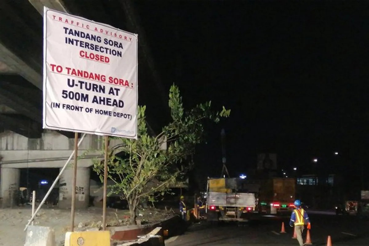 Matinding trapiko asahan matapos isara ang Tandang Sora flyover | ABS ...