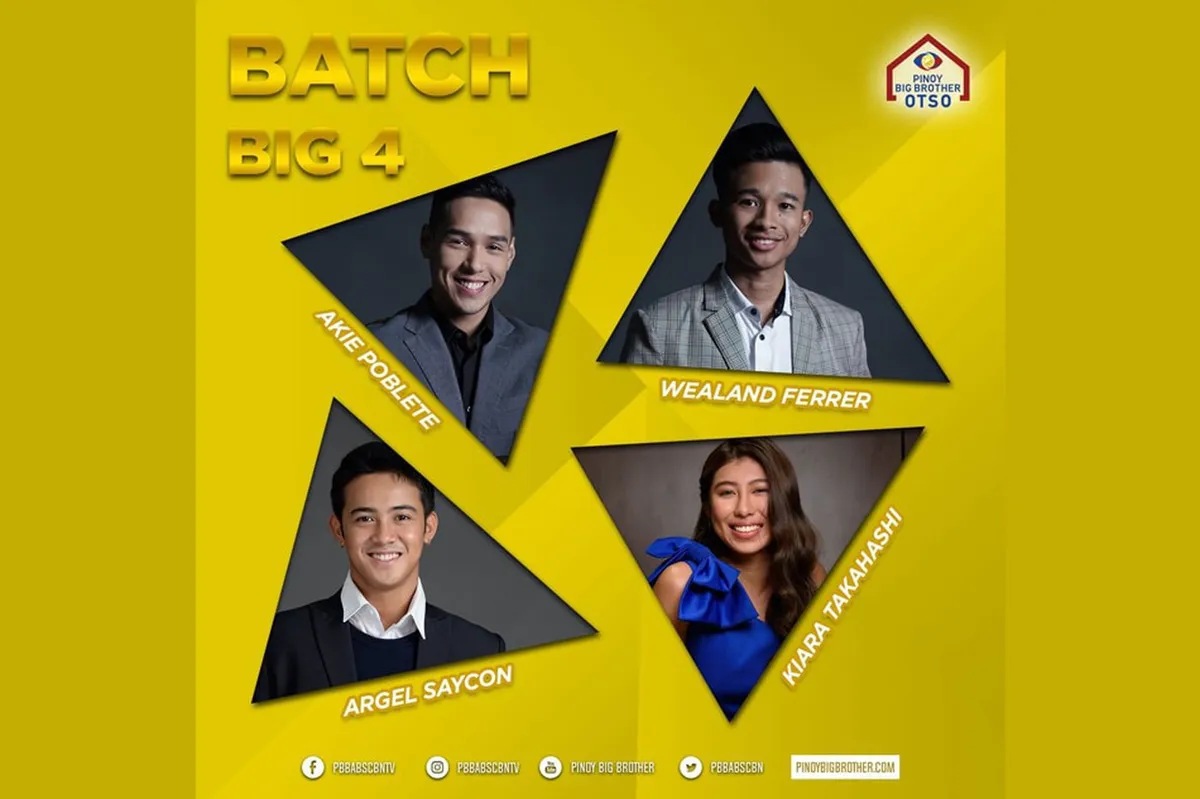 'PBB Otso': Final batch of 'Big 4' named | ABS-CBN Entertainment