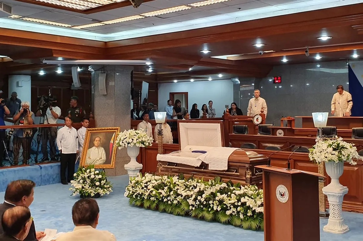 Senate honors late former lawmaker Espina | ABS-CBN News