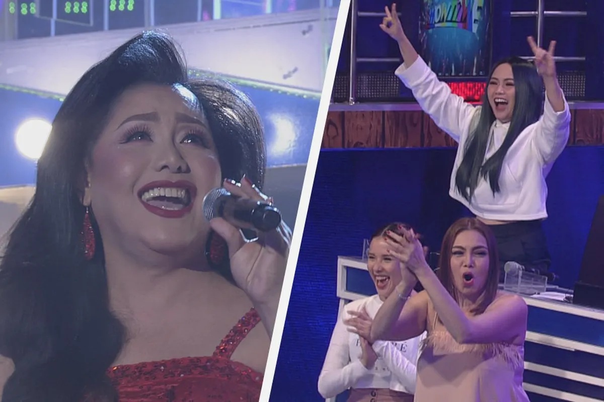 WATCH: Miss Q&A queen Matmat gets standing ovation as Tawag ng Tanghalan contender | ABS-CBN ...