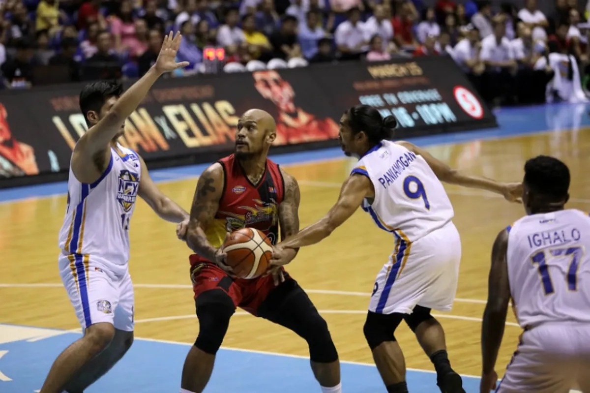 PBA: SMB's Nabong shrugs off TNT import's 'little baby push' | ABS-CBN ...