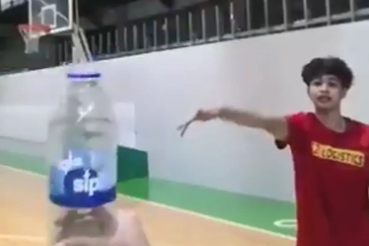 WATCH: Ara Galang's version of the #BottleCapChallenge | ABS-CBN Sports