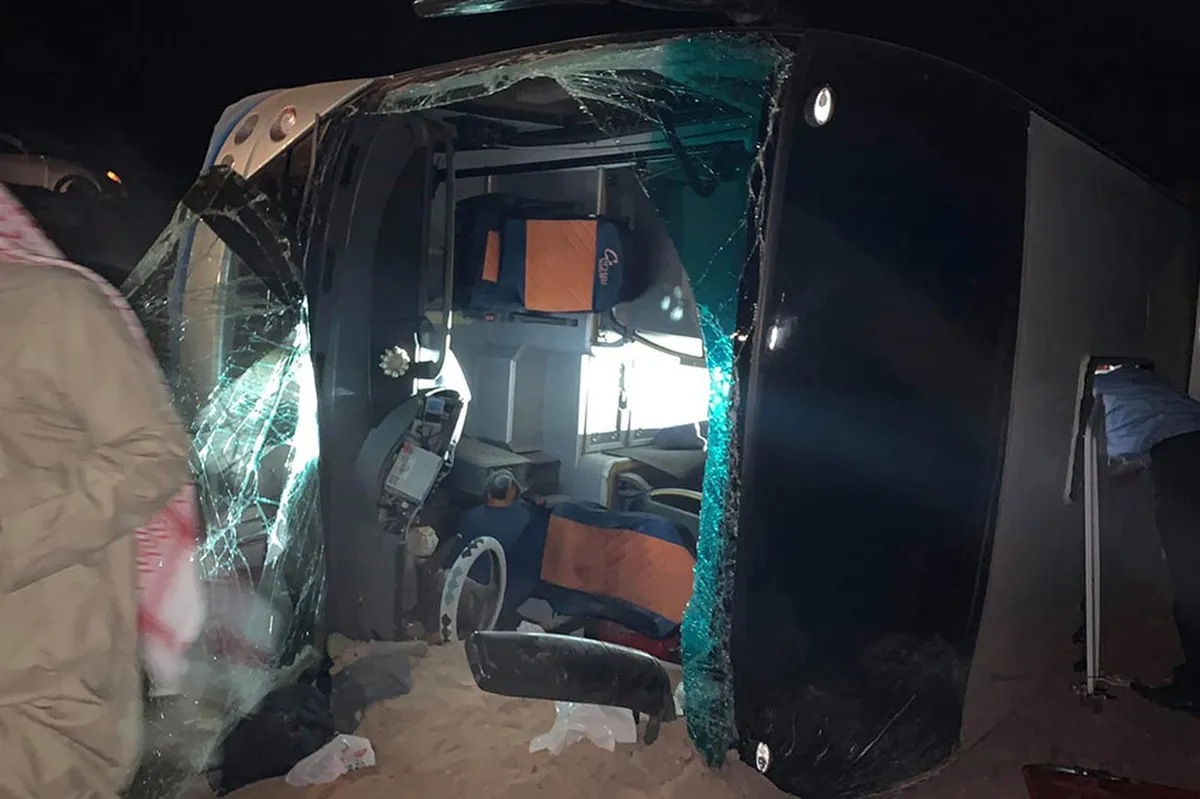 13 Pinoys hurt in ‘Holy Land’ tour bus accident in Mount Sinai | ABS ...
