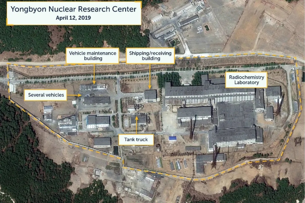Satellite images may show reprocessing activity at North Korea nuclear ...