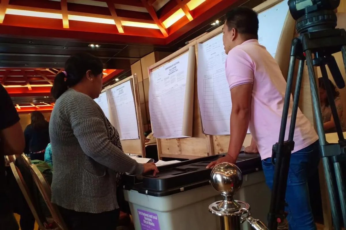 Mano-manong bilangan ng mga piling balota umarangkada na | ABS-CBN News