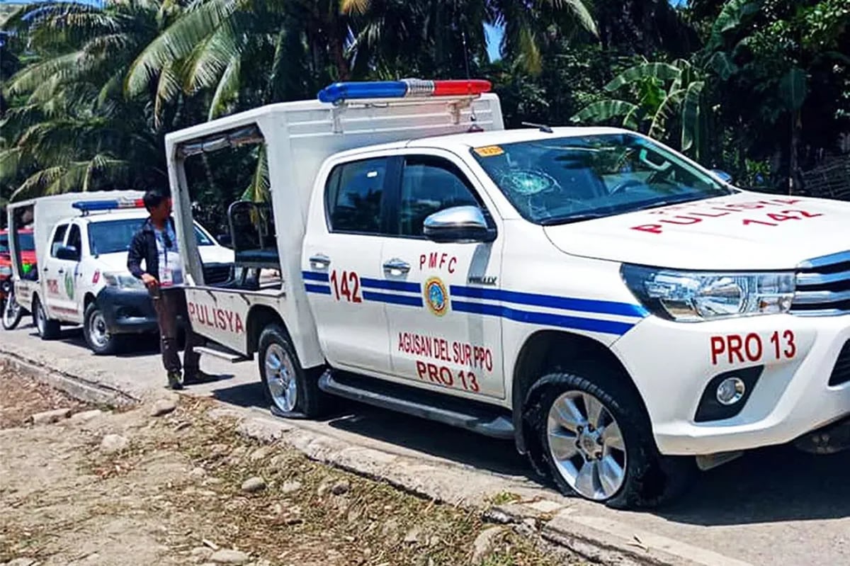 Pulis sugatan sa pananambang sa Agusan del Sur | ABS-CBN News Pulis sugatan sa pananambang sa Agusan del Sur | ABS-CBN News