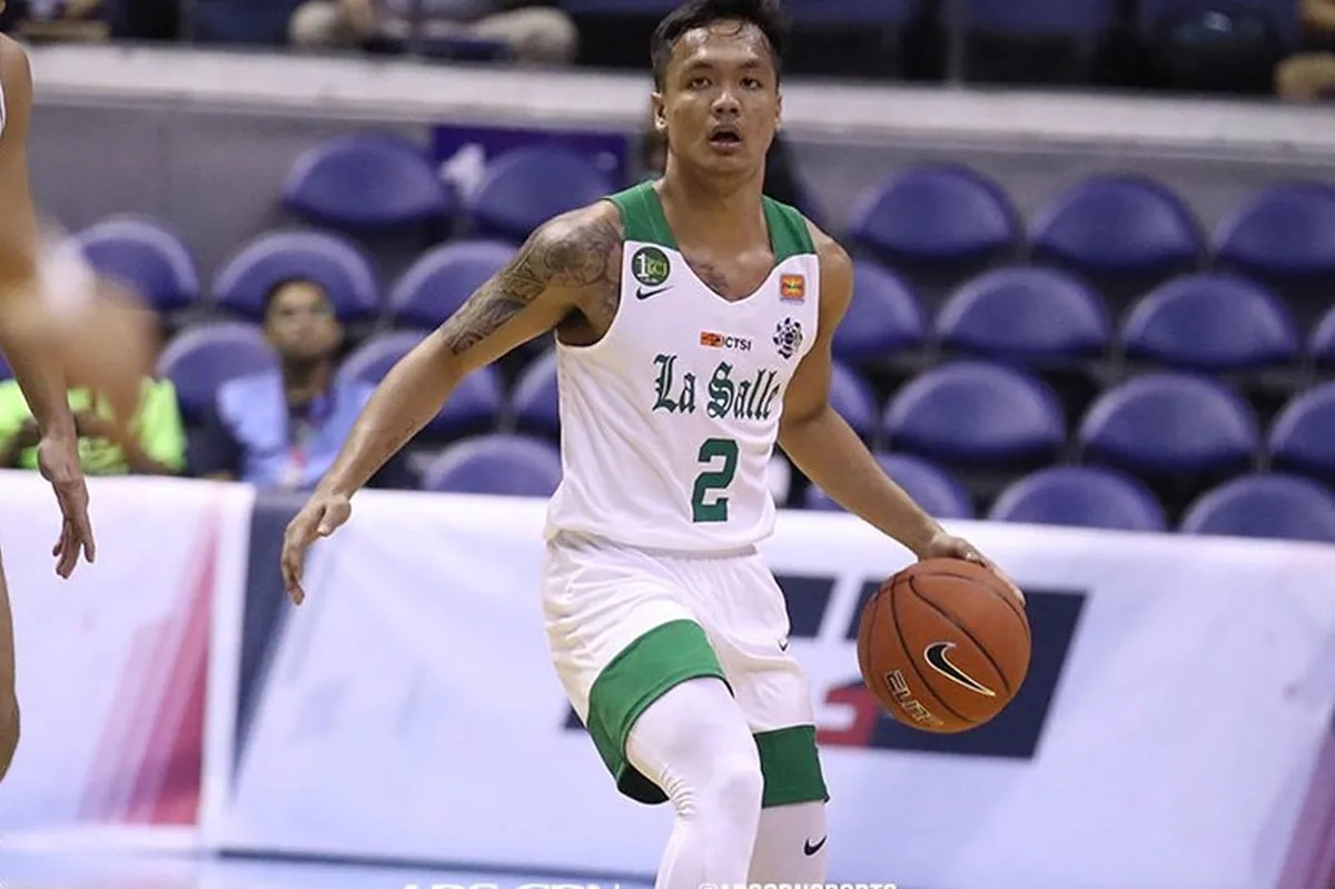 UAAP 82: Encho Serrano career game powers La Salle past UST | ABS-CBN ...