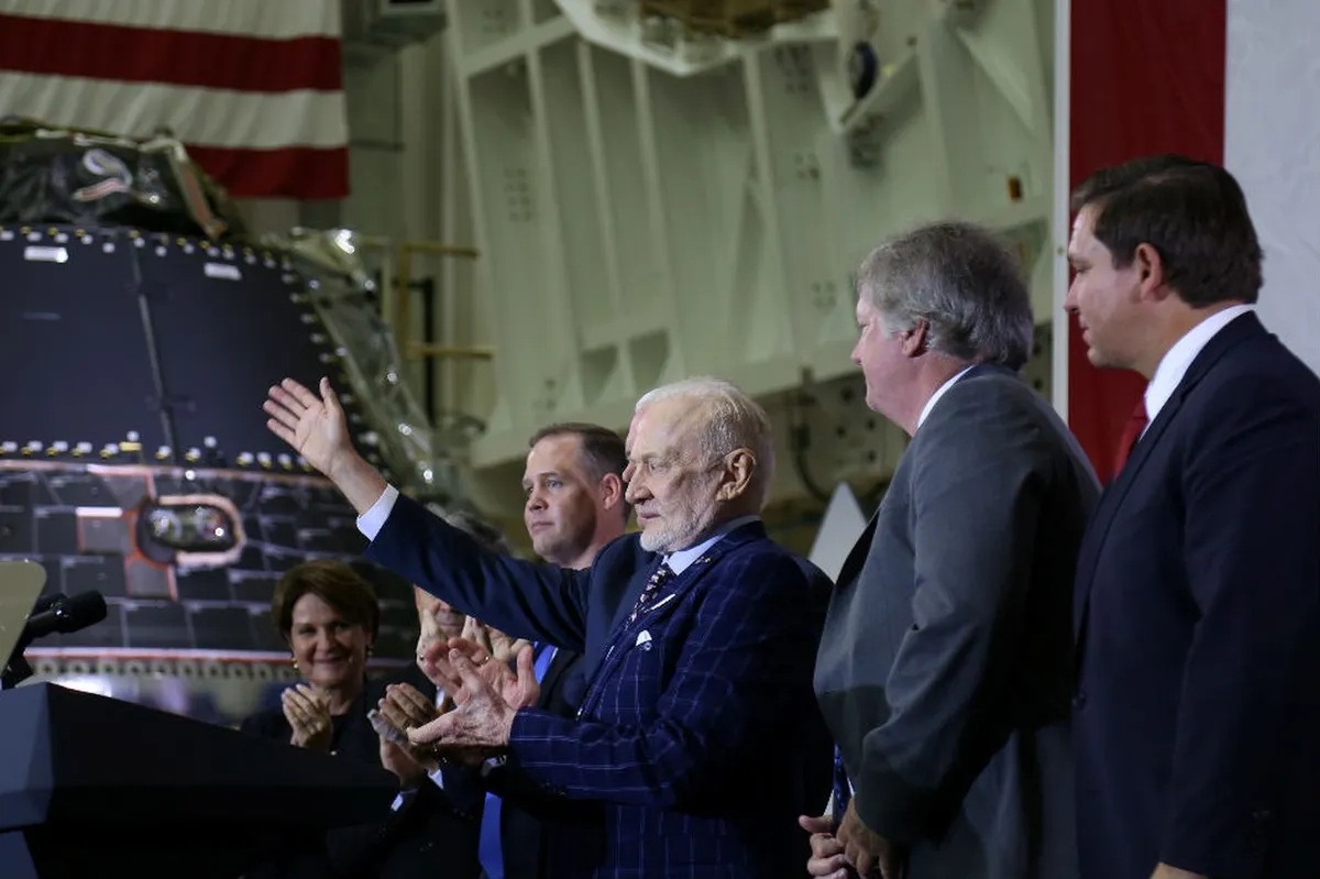 Astronauts hailed as heroes 50 years after historic moon landing | ABS-CBN