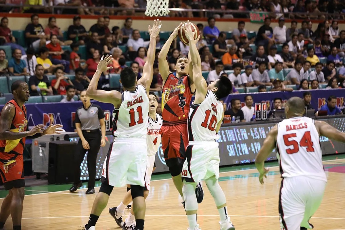 PBA: Alex Cabagnot keys crucial win by San Miguel vs Alaska | ABS-CBN ...