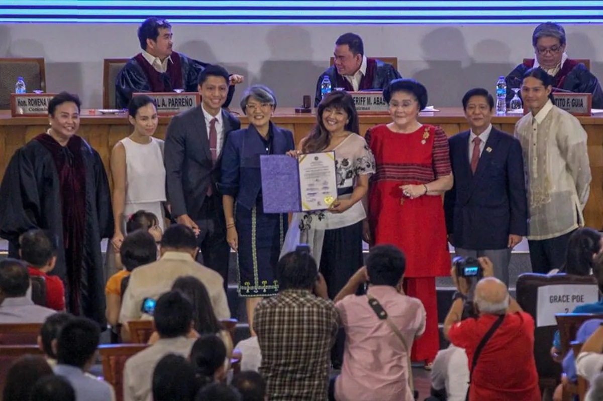 LOOK: Imee Marcos proclaimed senator | ABS-CBN News