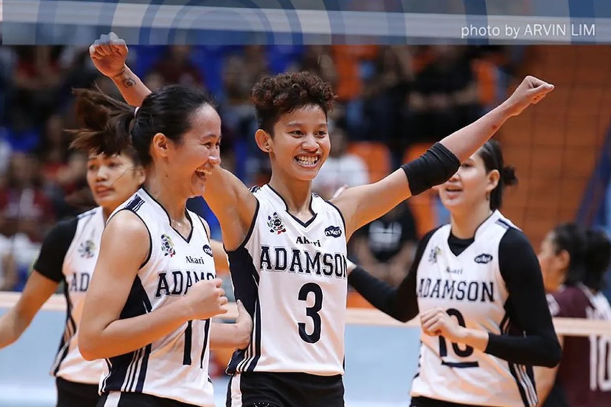 UAAP volleyball: Adamson tops UP to end slump in season-ender | ABS-CBN ...