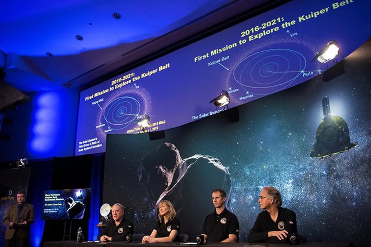 NASA rings in New Year with historic flyby of faraway world | ABS-CBN