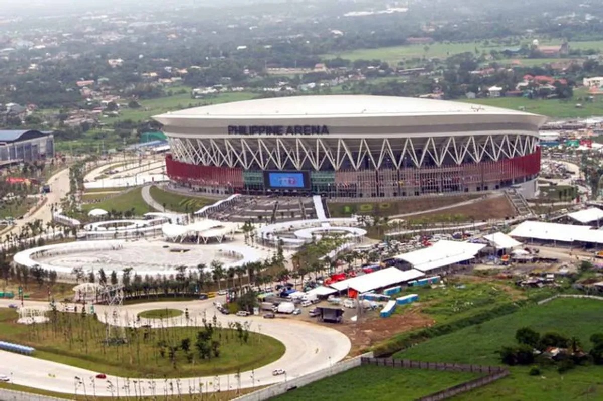 Construction of NLEX-PH Arena interchange begins ahead of SEA Games ...