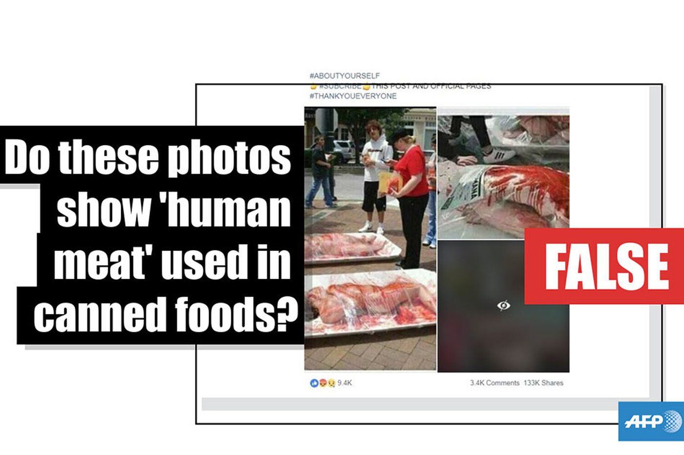 FACT CHECK: No, these photos don't show ‘human meat’ used in canned ...