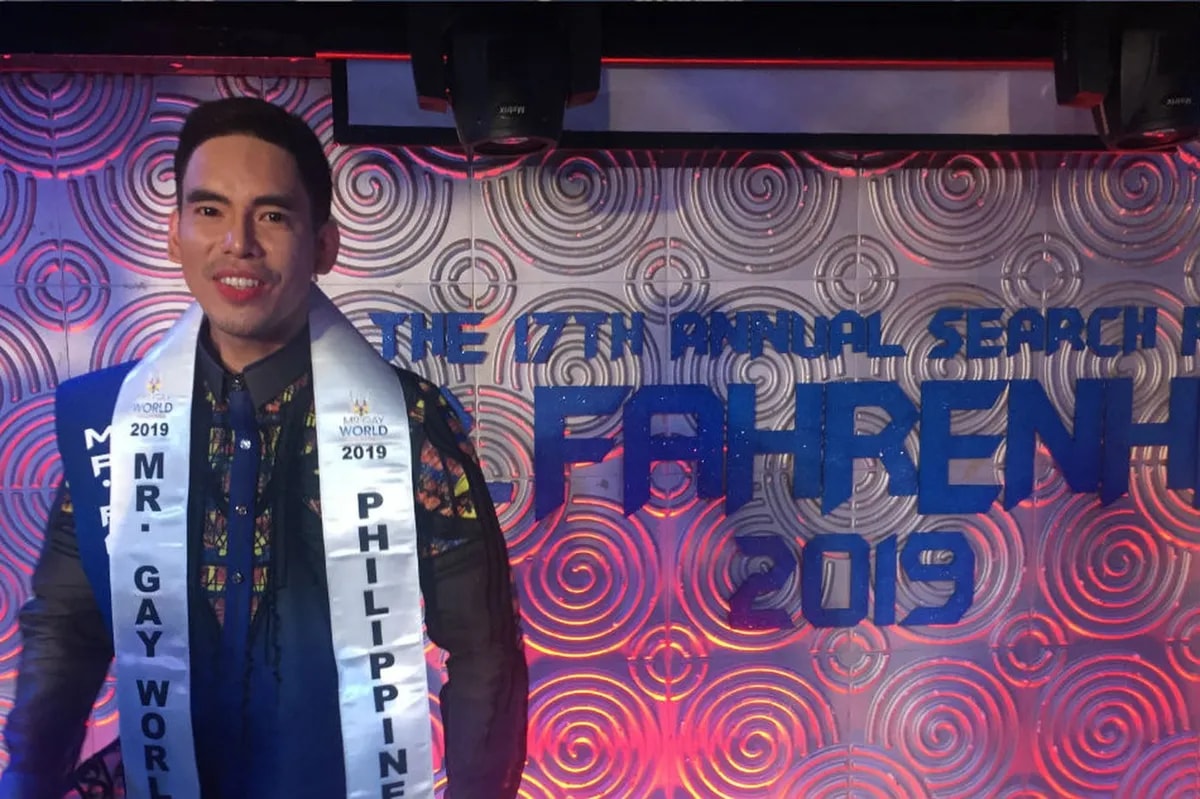 'Depression is real': Mental health advocate is PH rep to Mr. Gay World ...