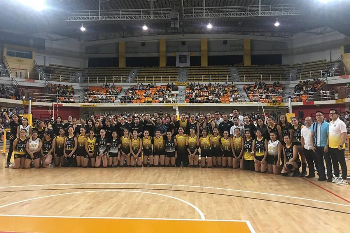 Then vs now: Tigresses prevail over UST alumni in exhibition game | ABS-CBN Sports