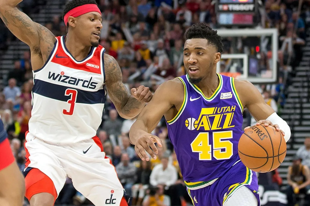NBA: Mitchell's 35 points carries Jazz past Wizards | ABS-CBN Sports